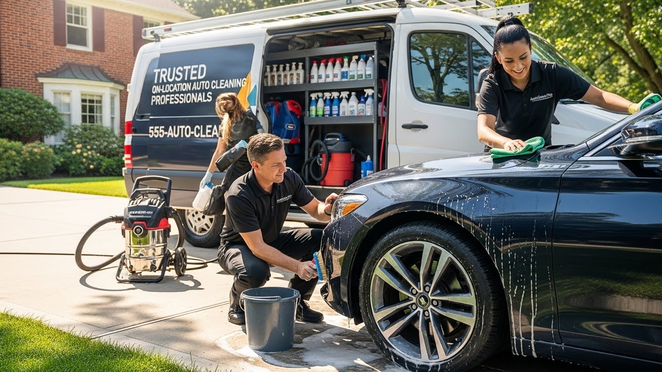 Trusted On-Location Auto Cleaning Professionals